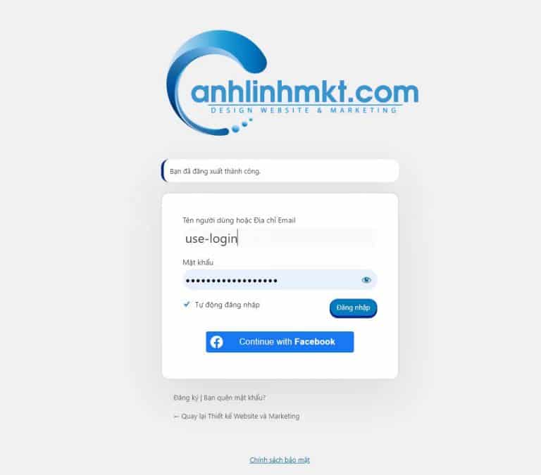 Làm Trang đăng Nhập đẹp Trên Wordpress - Thiết Kế Website...